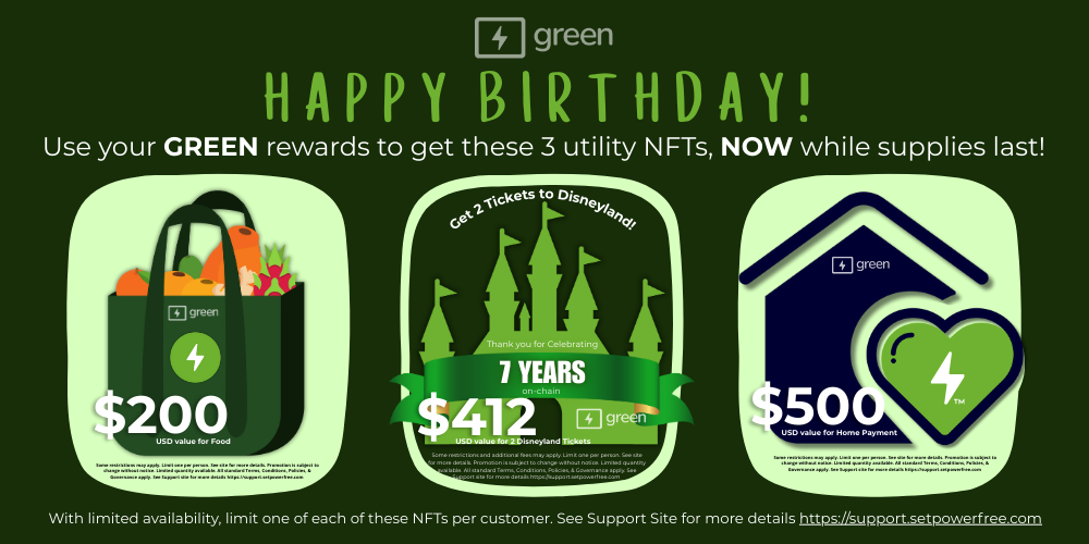 🥦 Use GREEN for $200 in Food – Limited-Time Food NFT – Green
